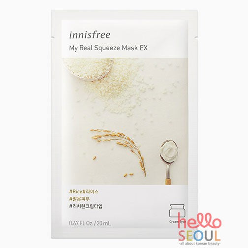 Innisfree My Real Squeeze Mask EX 20mL – Helloseoulph